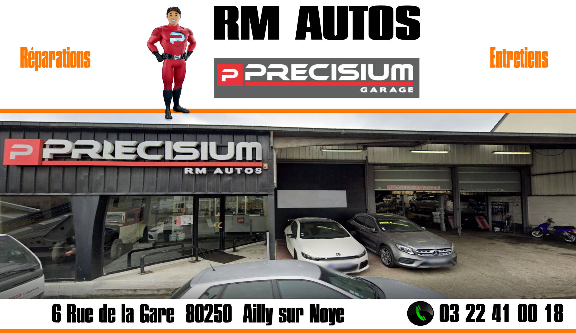 Garage - Garage automobile - RM AUTOS à Ailly sur Noye Somme